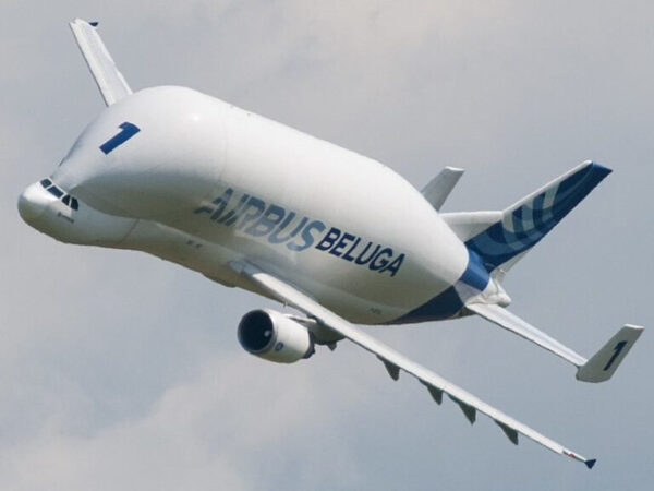 Airbus Beluga lands at London's Heathrow Airport - Air Cargo Week - JFK ...